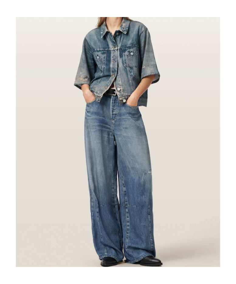 ALLSAINTS ALLSAINTS Juni Terry Short Sleeve Shirt
